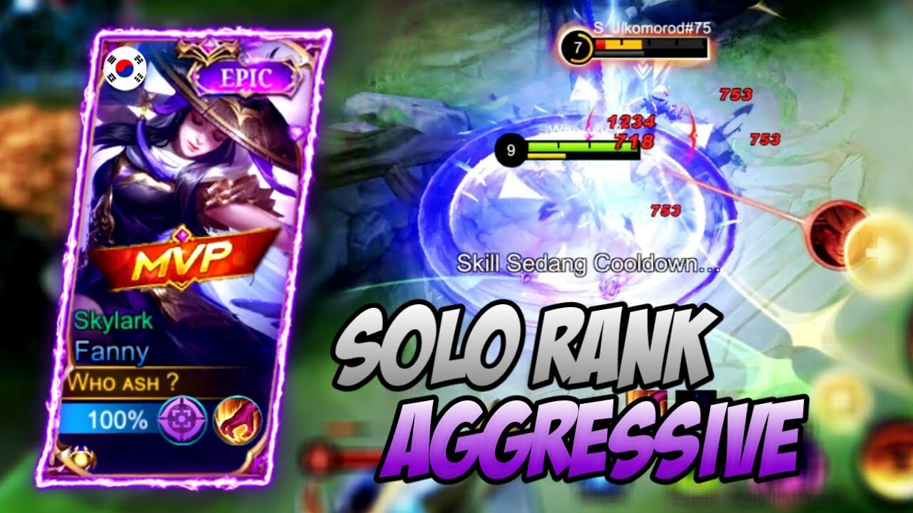 FANNY AGGRESSIVE GAMEPLAY BY ASH ID | BEST FANNY EMBLEM AND BUILD ...