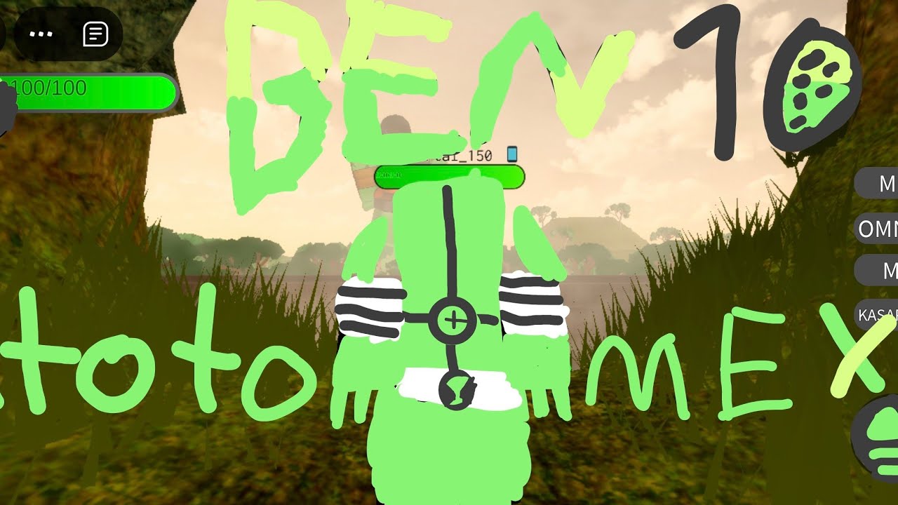 ben 10 roblox atotome x transform project 10 - YouTube