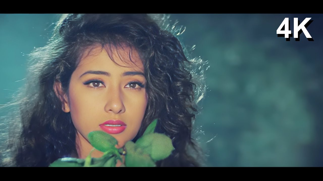 4K VIDEO | Aapse Pahle Na Aapke Baad | Anokha Andaz Movie Song | Alka ...