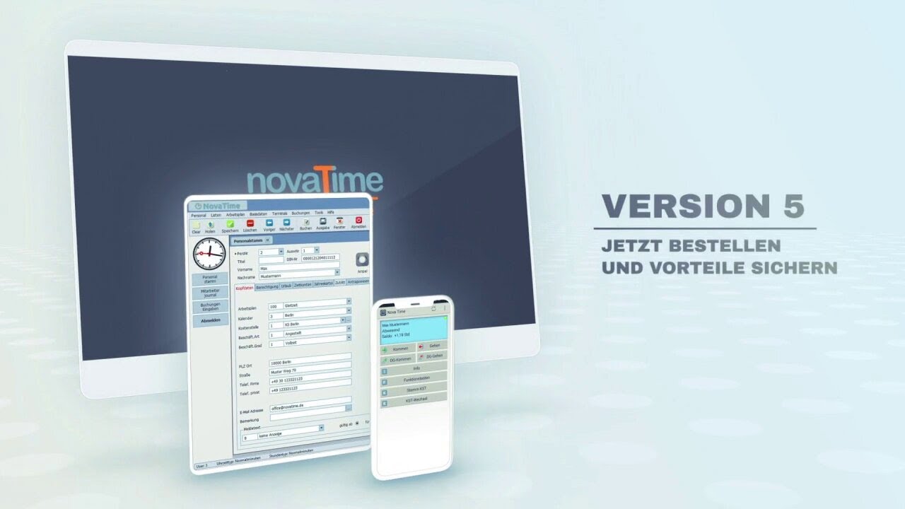 novaTime Consult | NovaTime Version 5🕐 - YouTube