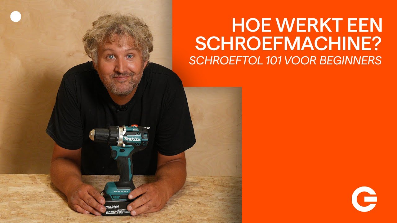 Hoe werkt een schroefmachine? Schroefmachine 101 voor (handige) Dummies ...