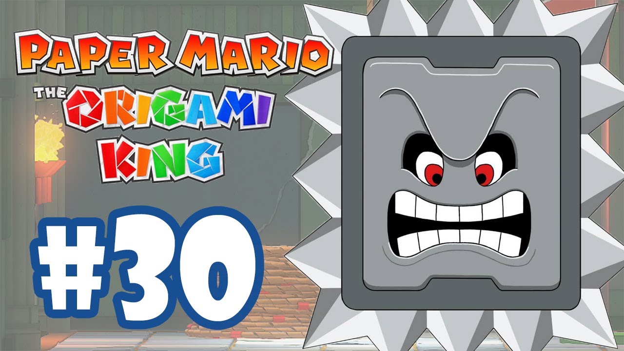 PAPER MARIO THE ORIGAMI KING #30 - DESAFIOS DA TRIFORCE - YouTube