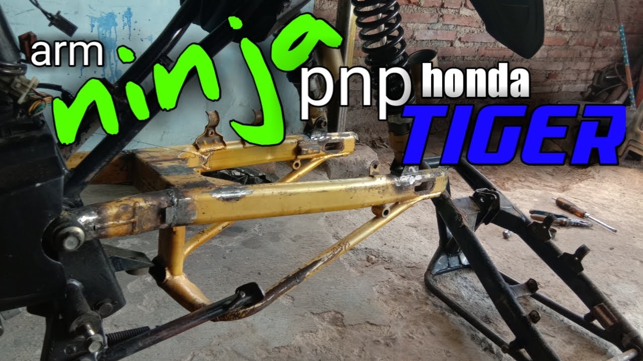 Arm ninja rr pnp honda tiger - YouTube