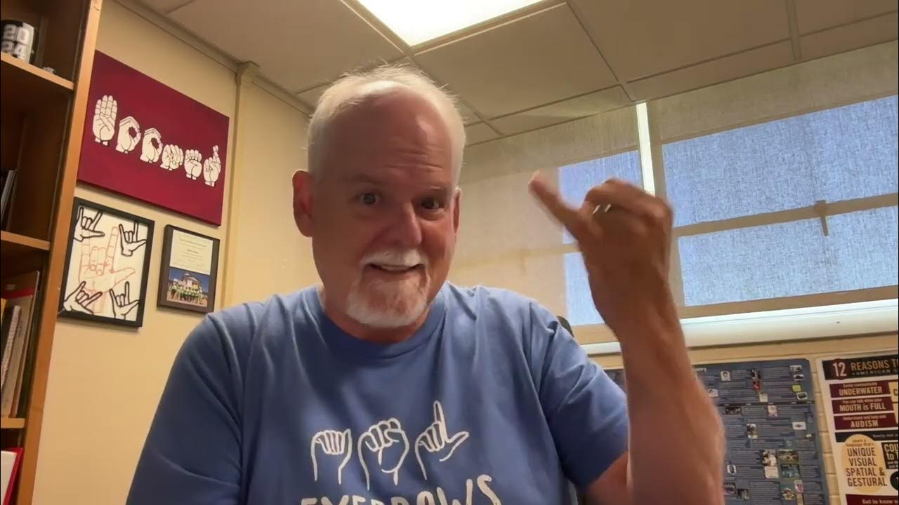 ASL III Unit 14 Vocabulary Review - YouTube