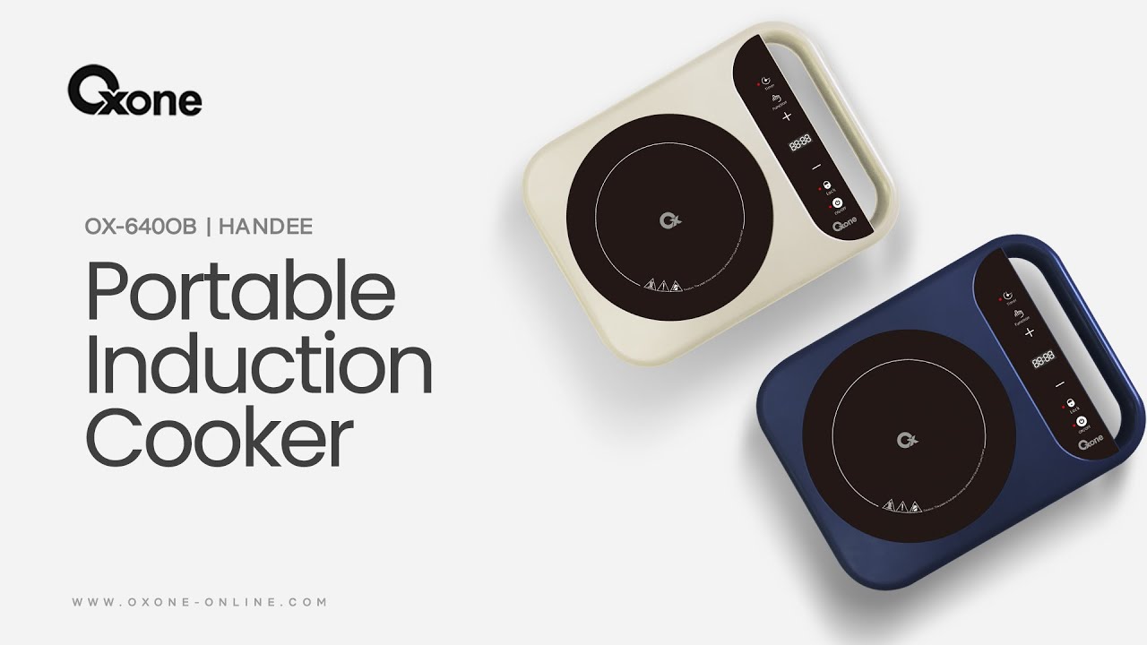 Portable Induction Cooker | Handee - OX-640OB | Product Features - YouTube