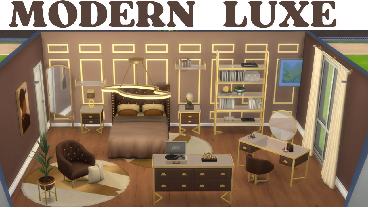 Modern Luxe Kit | Should You Buy it? | Sims 4 Kit Review - YouTube