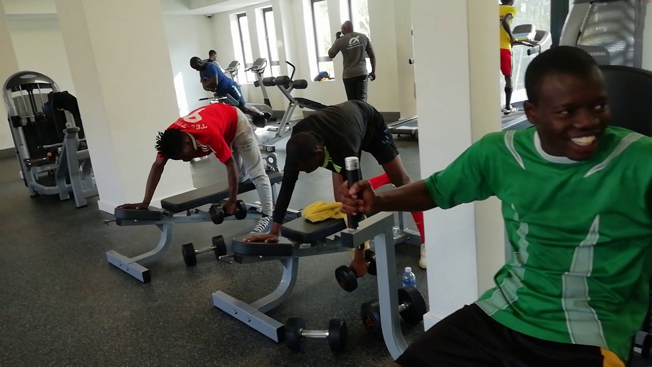 UMP SOCCER TEAM: GYM TIME - YouTube