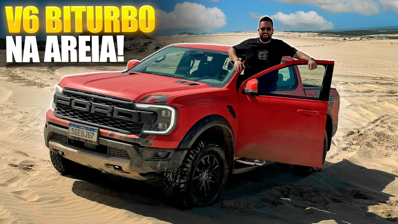 ANDAMOS DE RANGER RAPTOR NAS DUNAS DO CEARÁ!! - YouTube