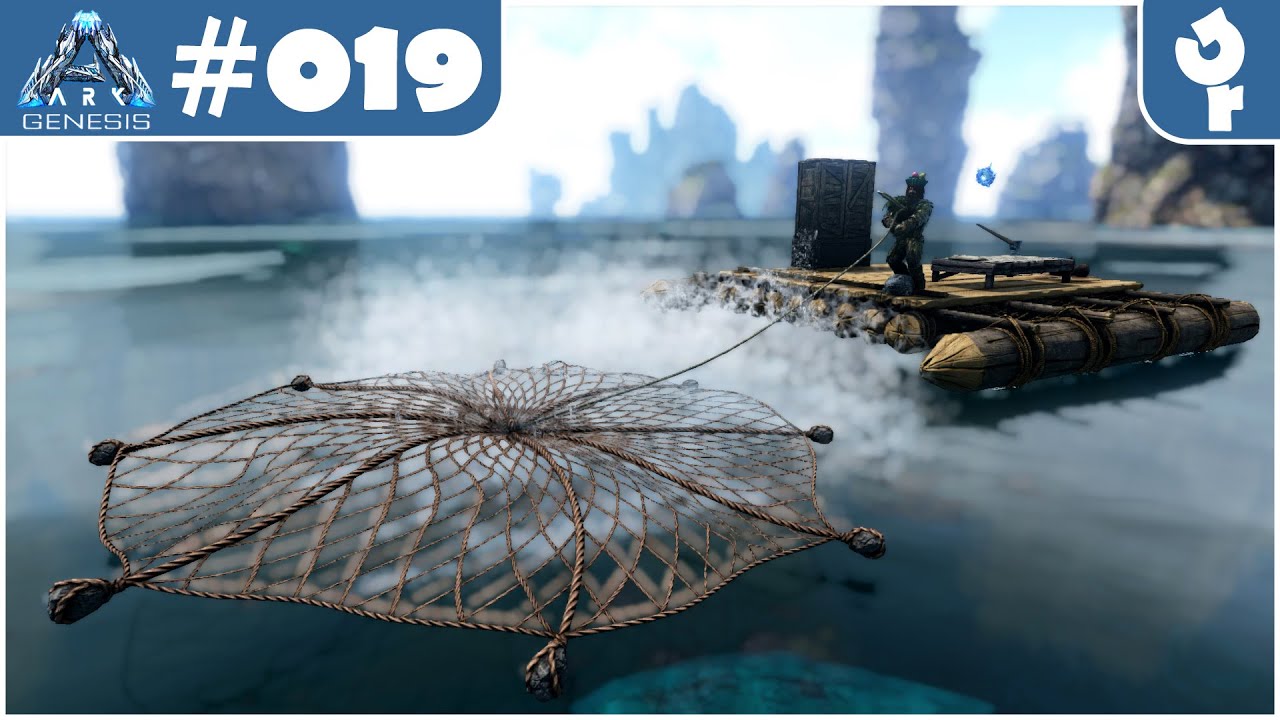 ARK: Genesis #019 - Alfa manta / Rybářská sít 🐟 - YouTube