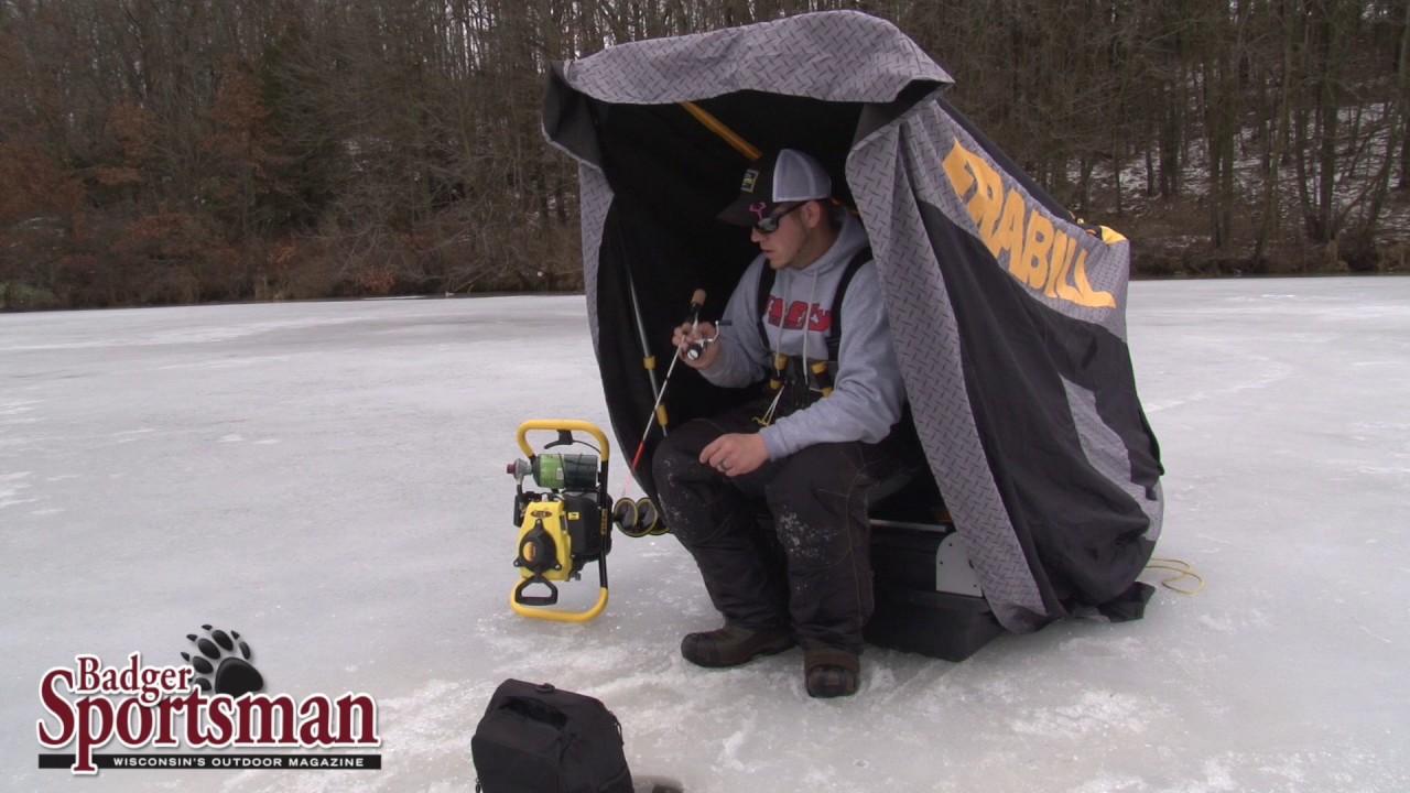 Frabill Ice Rod - YouTube