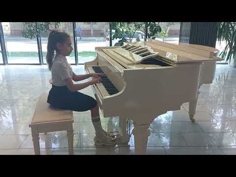 Mingəçevir şəhər Bülbül adına 2 nömrəli uşaq musiqi məktəbin şagirdi Qurbanlı Narın Tural   qızı,