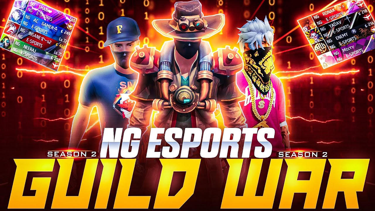 NG E-SPORTS GUILD WAR TOURNAMENT S2 FINNEL MATCH WINNER NG LUCKY, NG ...