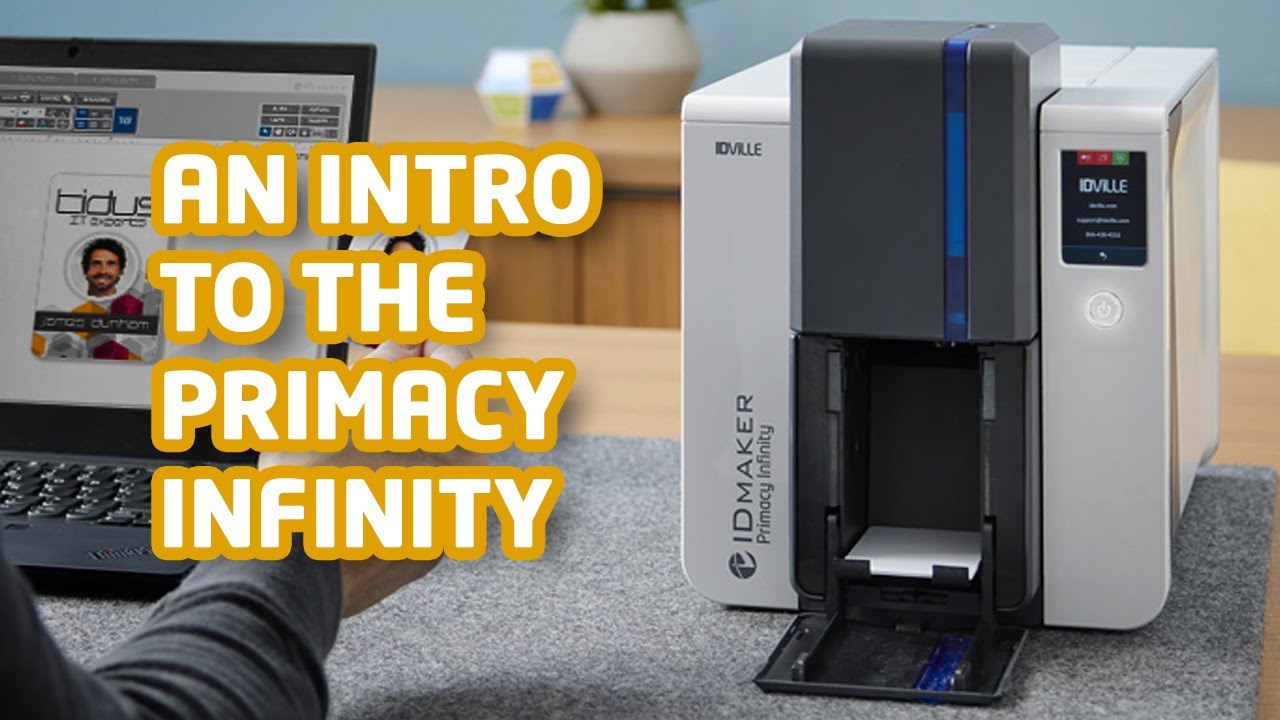 ID Maker Primacy Infinity - ID Card Printer - YouTube