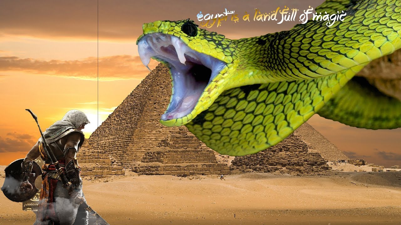 {Assassin's Creed Origins} - GIANT SOUL EATING SNAKE! - YouTube