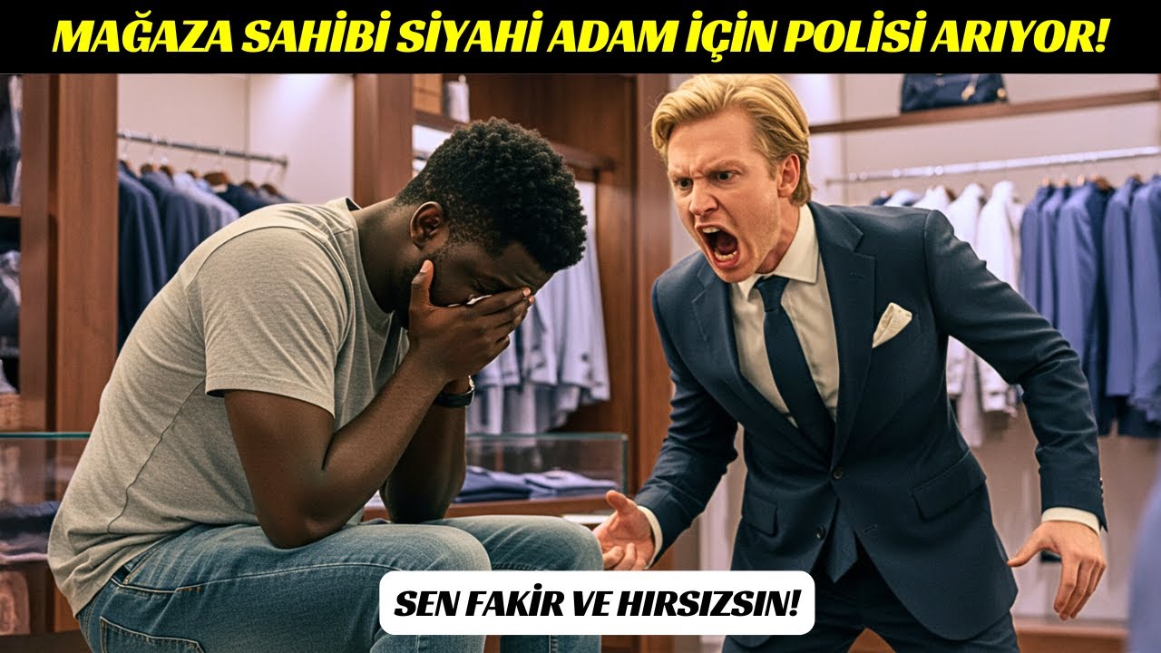 MAĞAZA SAHİBİ SİYAHİ BİR ADAM İÇİN POLİSİ ARADI, ONLAR GELDİĞİNDE ...