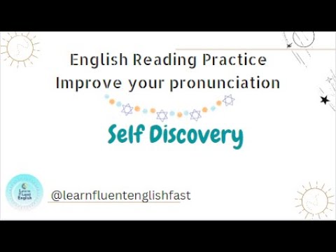 ENHANCE Your ENGLISH Skills: IMPROVE Pronunciation and Reading FLUENCY ...