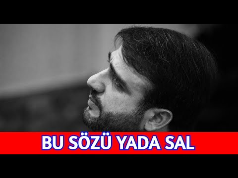 Hər kimə bu imtahan üz gətirsə bu sözü yadna salsın Hacı Ramil