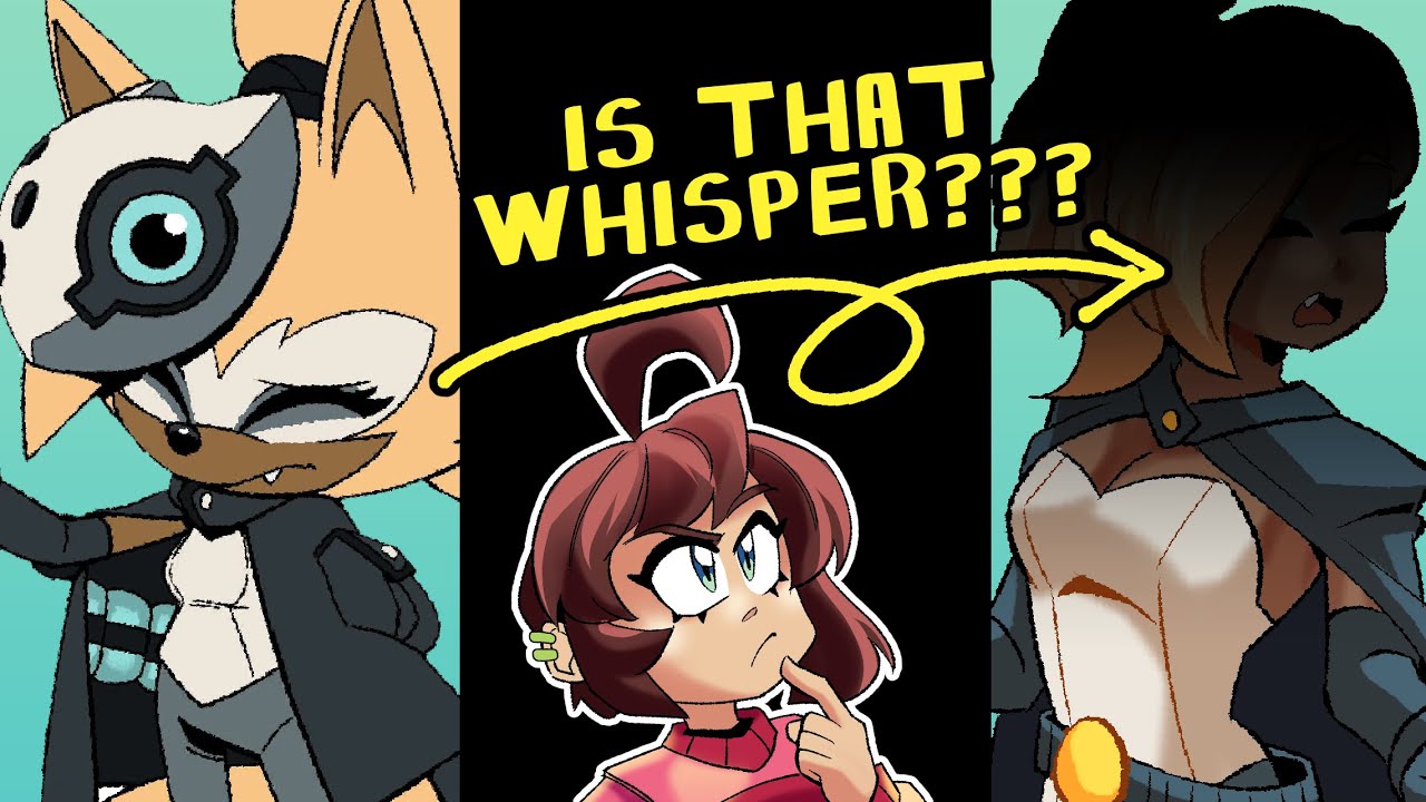 Drawing SONIC IDW girlies as HUMANS!? - YouTube