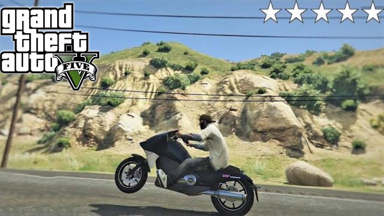GTA 5 - BEST MOTORCYCLE + POLICE CHASE (VINDICATOR) - YouTube