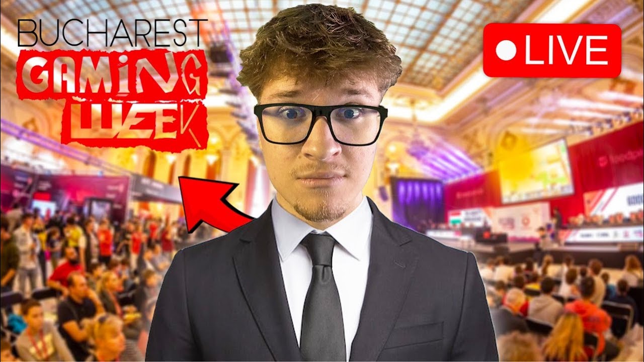 🔴LIVE IRL de la Bucharest Gaming Week🔴 - YouTube