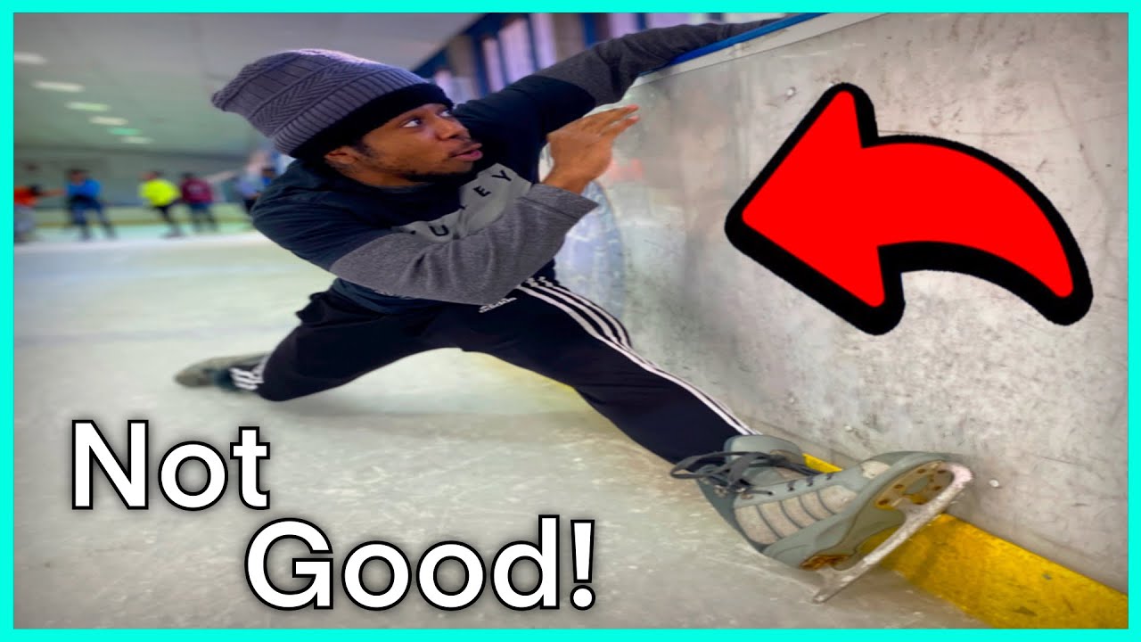 Pro Roller Skaters Try Ice Skating (Again) - YouTube