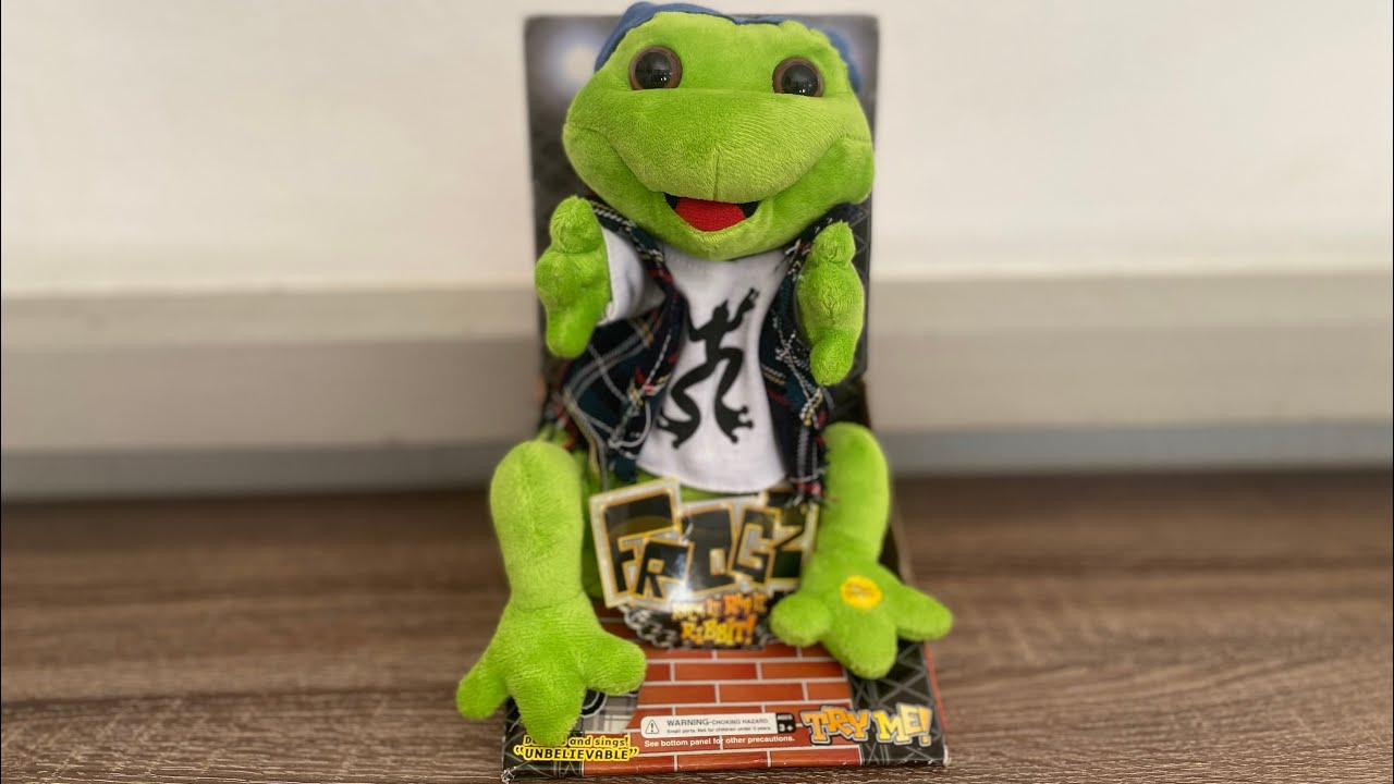 Gemmy Frogz Unbelievable (90s) (RARE) - YouTube