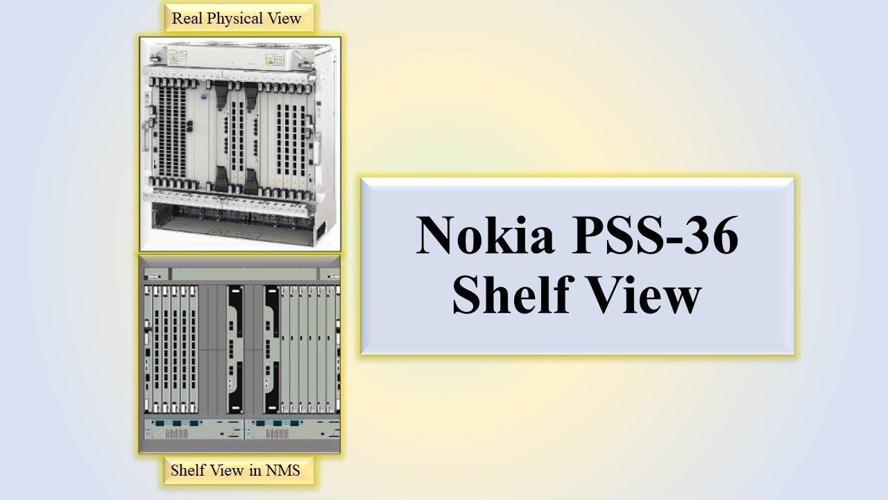 Shelf View of Nokia 1830 PSS-36 [Photonic Service Switch] - YouTube