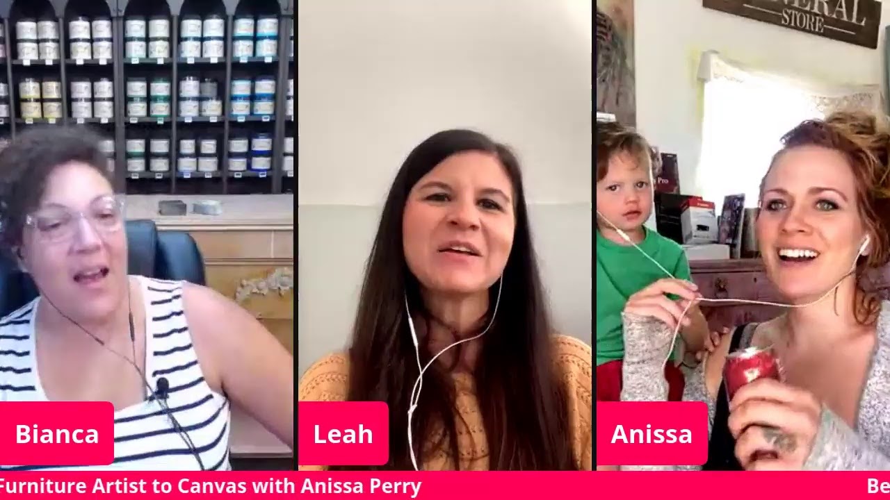 Beyond the Brush LIVE Episode #21: From Furniture Artist to Canvas with ...