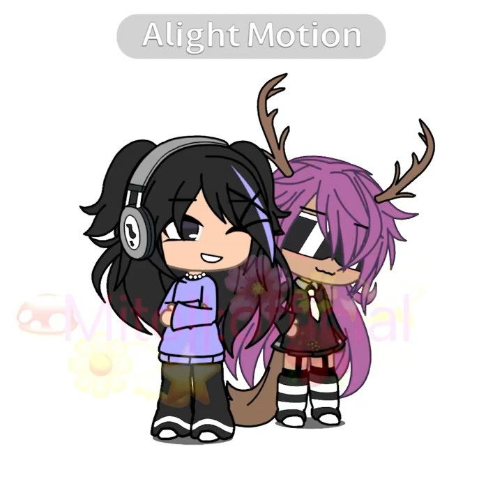 OC x Creator #trend #gl2 #tweening #animation #itried #ibispaintx Mito ...