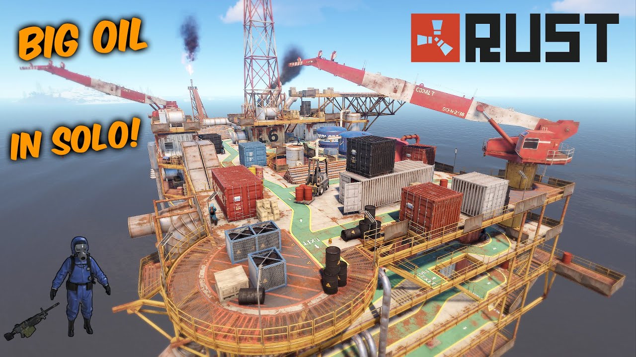 Big Loot al Lancio del Sito e Grande Oil in SOLO - RUST ITA - YouTube