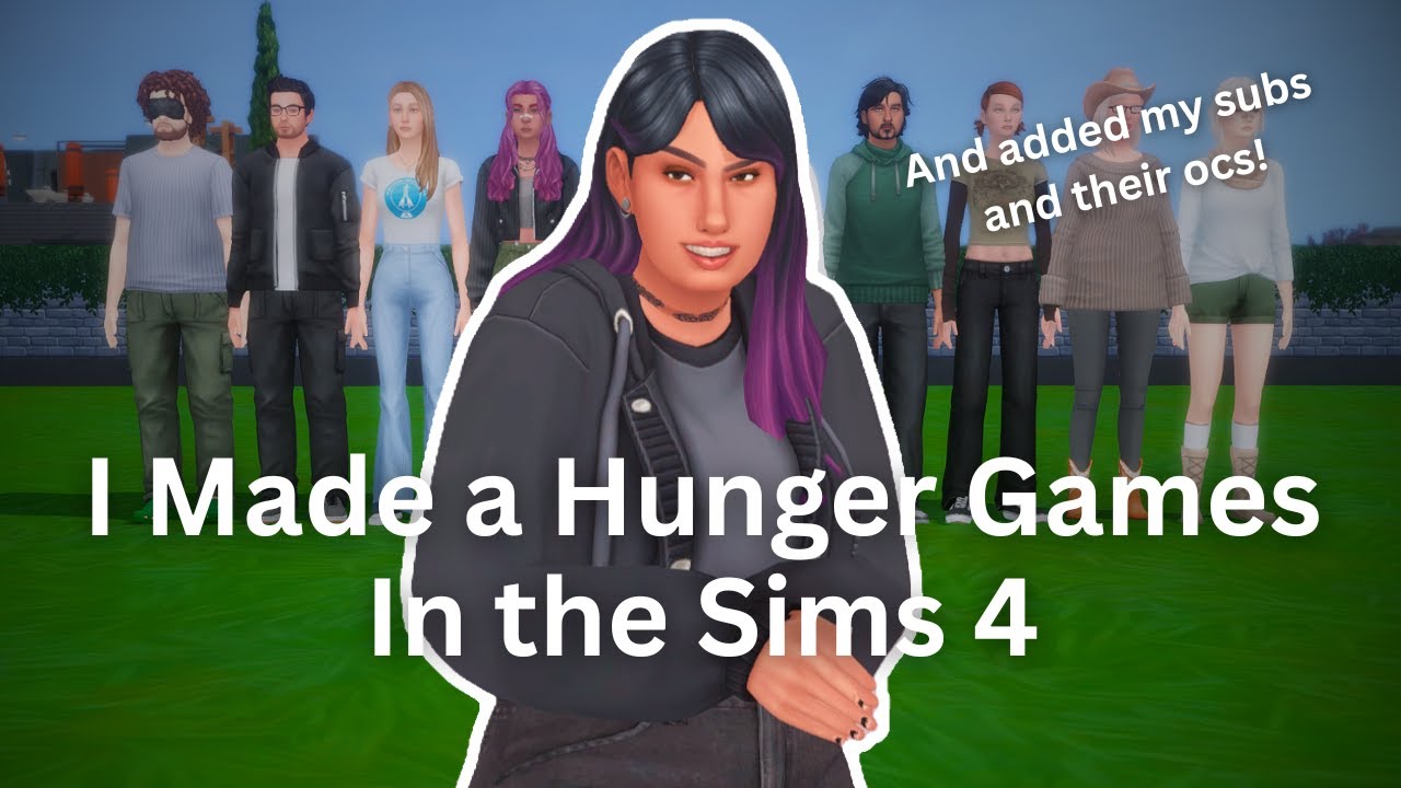 I Made a Hunger Games in the Sims 4! | Twitch Livestream - YouTube