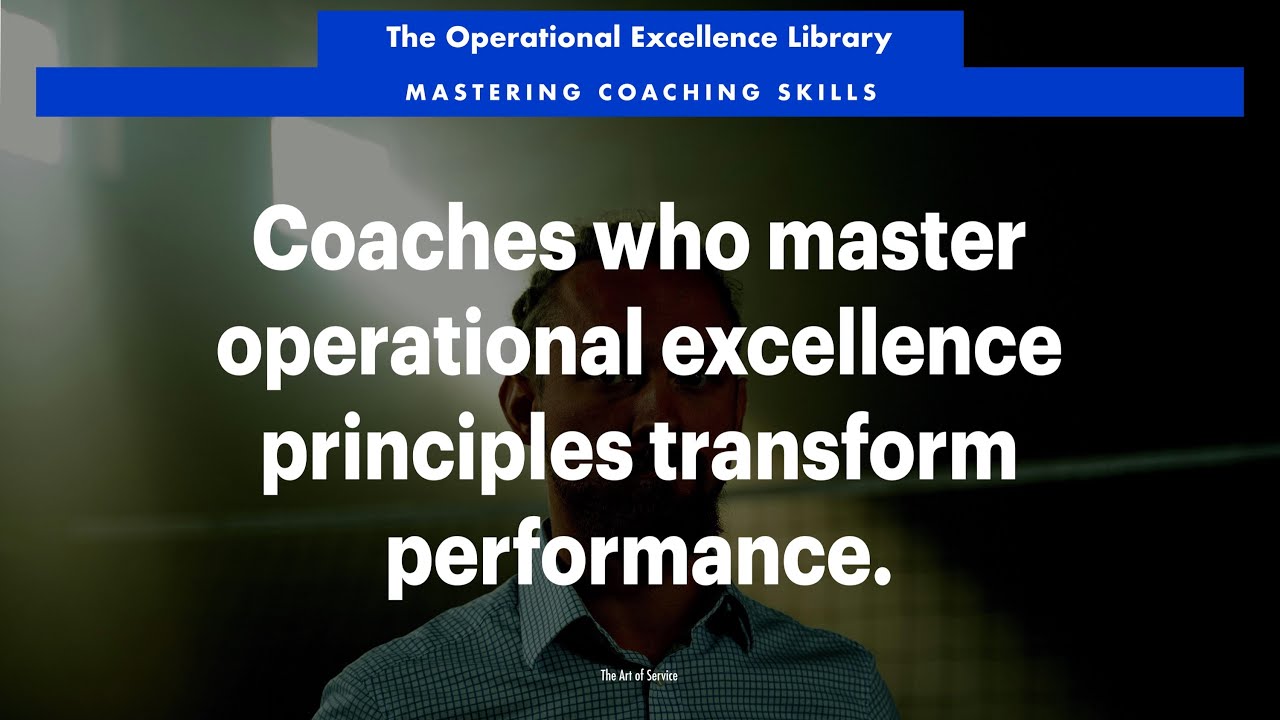Coaches Who Master Ops Excellence Transform Performance - YouTube
