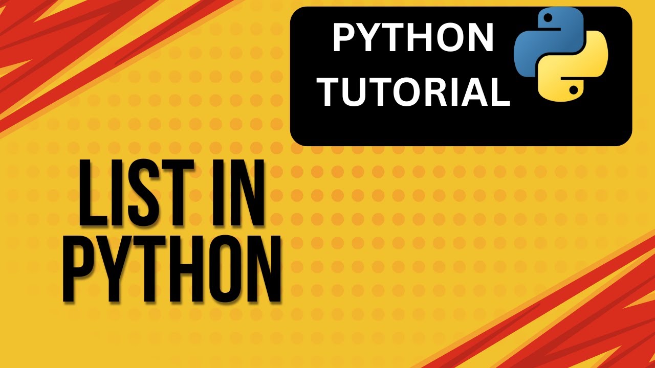 List in Python | How Lists Woks | Python Tutorial 6 - YouTube
