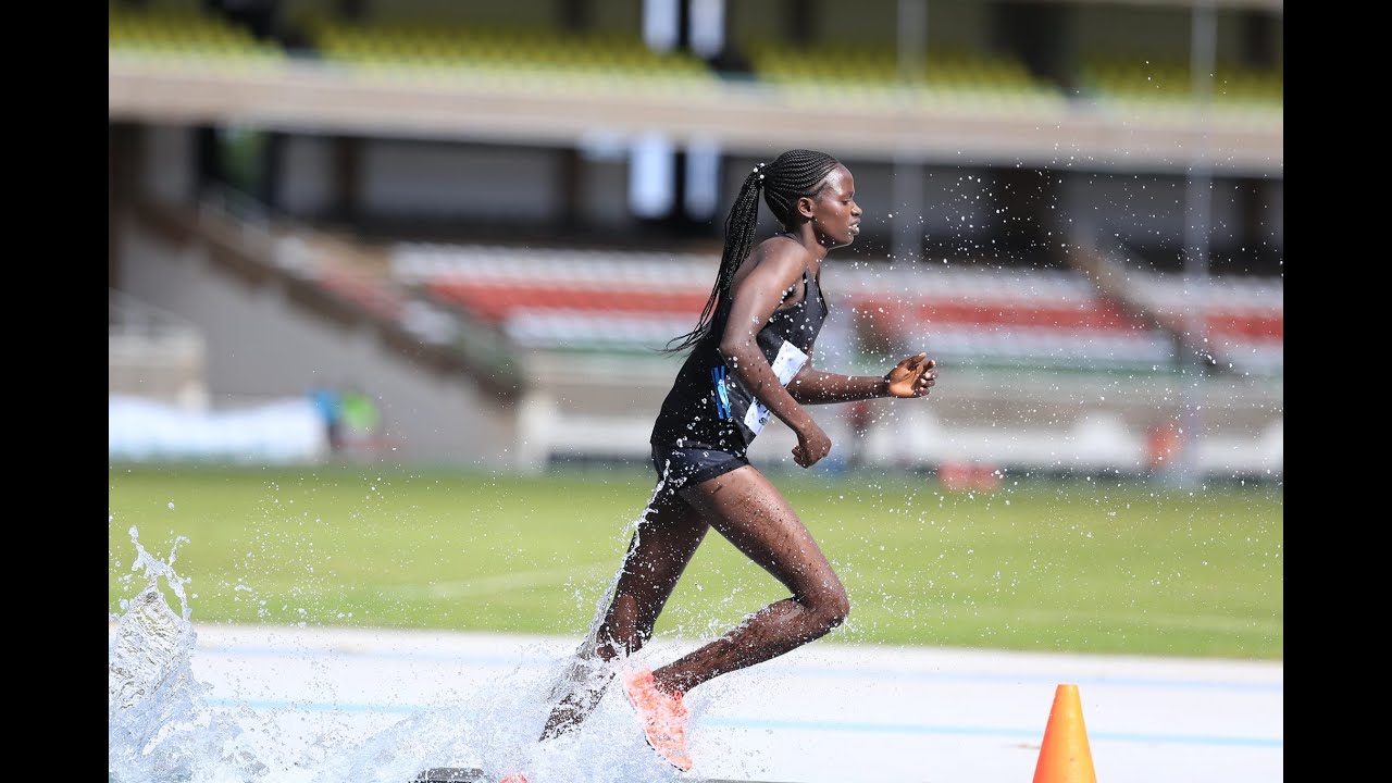 AMAZING!!|KENYA's Leah CHERUTO Win 3000M SC GOLD|AK MEETING. - YouTube
