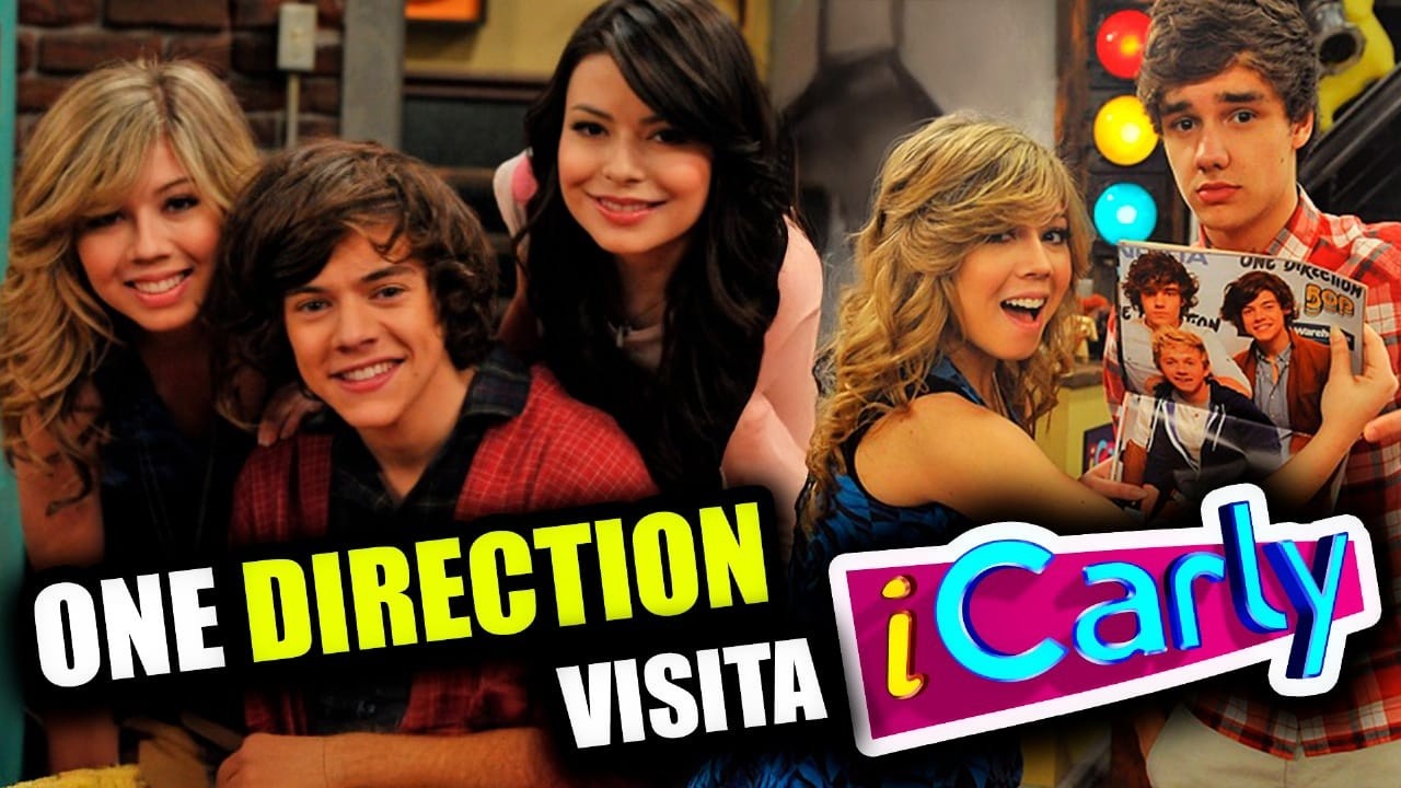 El DIA que iCARLY invito a ONE DIRECTION ️ y GIBBY se EMOCIONO de mas 😳 ...