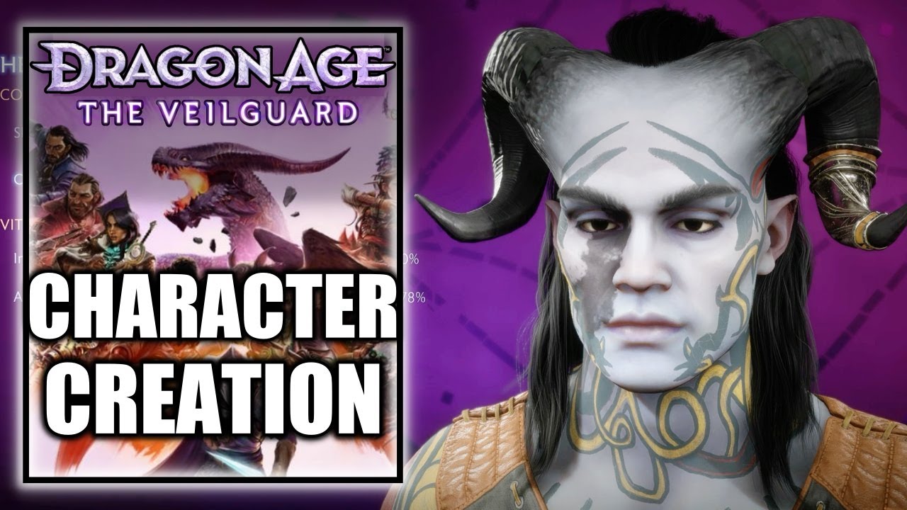 Dragon Age The Veilguard - Character Creation - YouTube