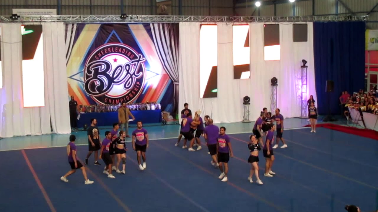 Angels All Stars - Inferno Cheerleading 2018 - YouTube