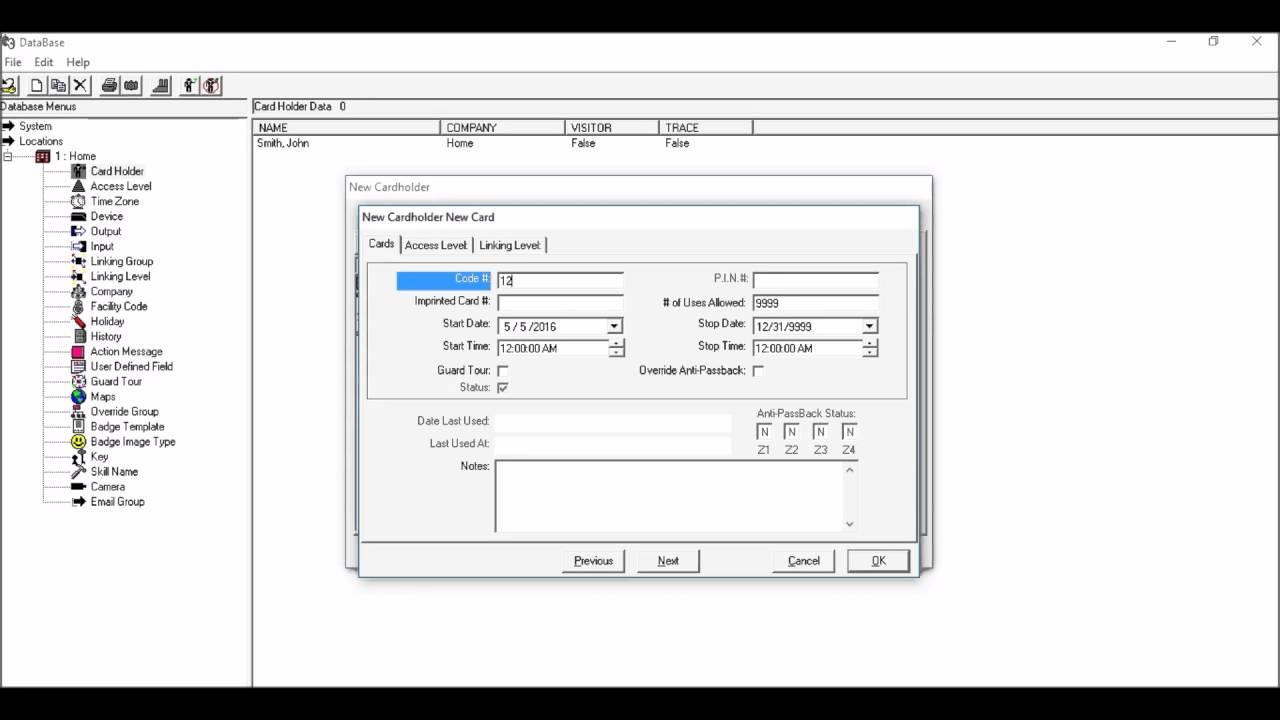 Adding Cardholders in DSX - YouTube