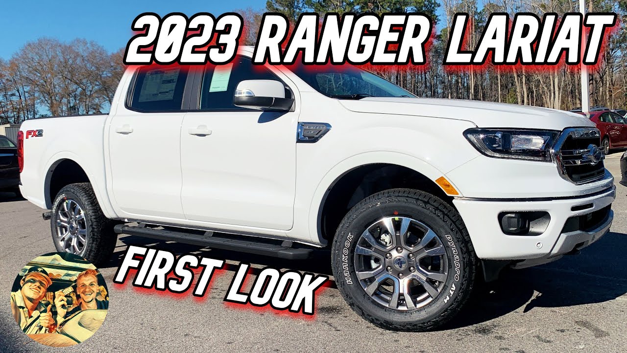 NEW 2023 FORD RANGER LARIAT: America’s Best Midsize Truck-Walkaround ...