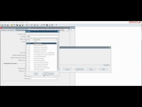 Inventory Org Setup - YouTube