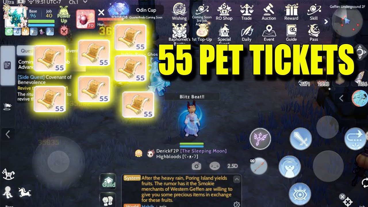 55 PET TICKETS LET'S GO - ROO GLOBAL - YouTube