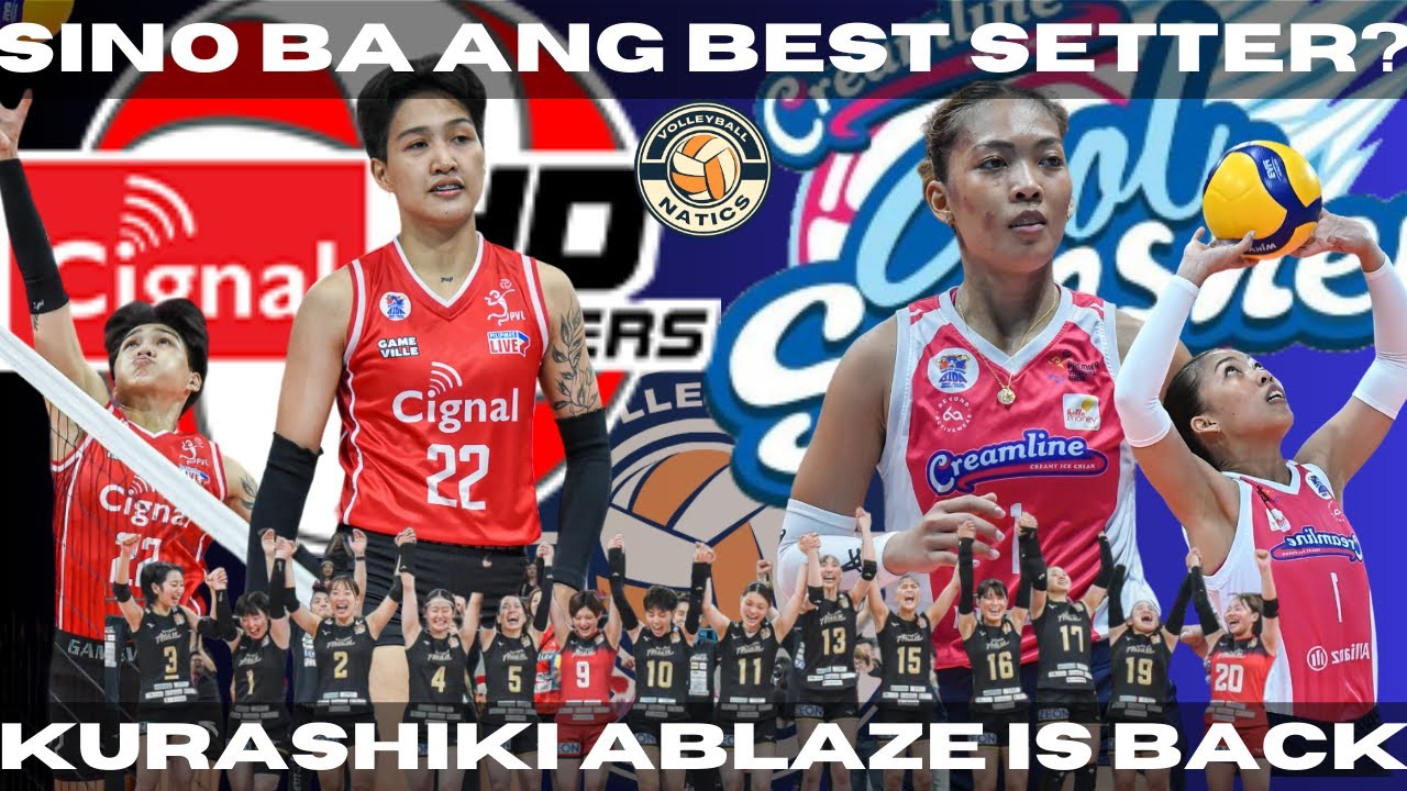 PVL 2024 REINFORCED CONFERENCE BEST SETTER RACE | DEFENDING CHAMPS ...