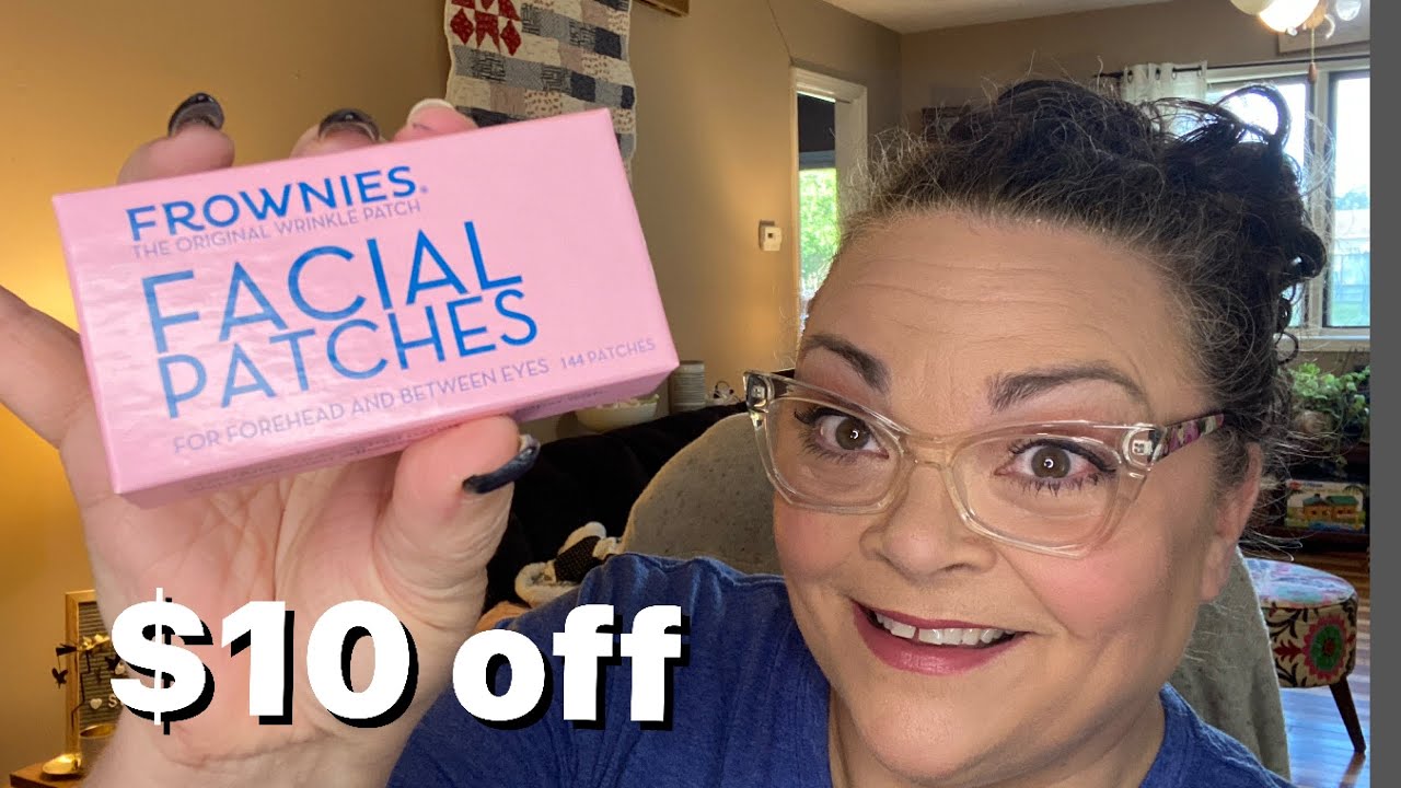 Frownies- The Original Facial Patch + $10 off - YouTube