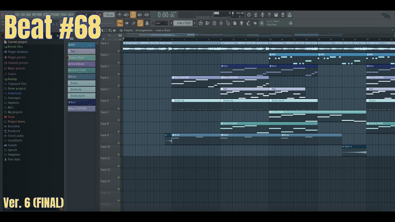 My Sixty Eight Beat in FL Studio (FINAL VERSION) - YouTube