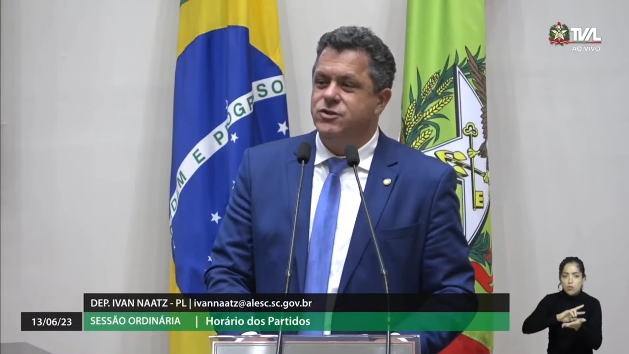 Pronunciamento sobre o caso do desembargador de Santa Catarina, Jorge Luiz Borba - Dep. Ivan ...