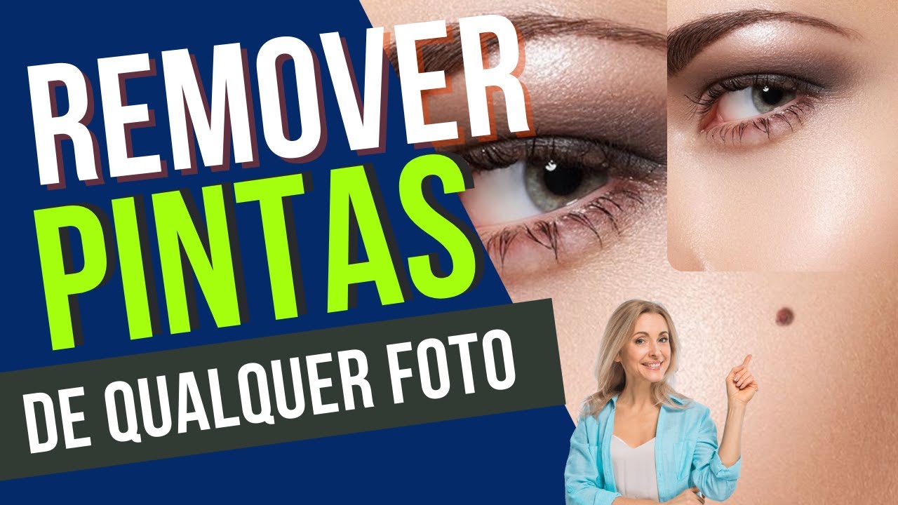COMO REMOVER PINTAS DO ROSTO (DA FOTO) - YouTube