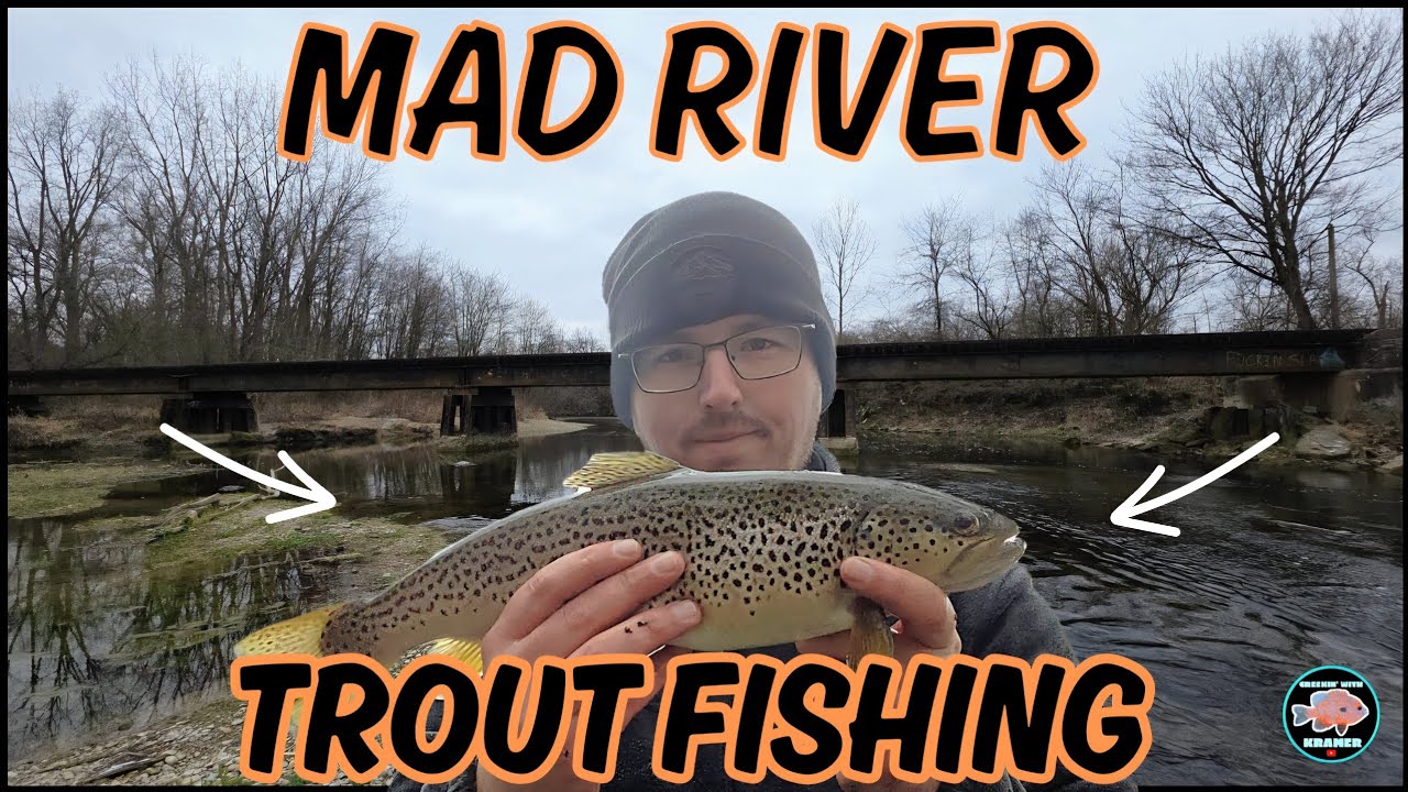 Best Trout of the Season So Far? | Mad River Fishing In Ohio - YouTube
