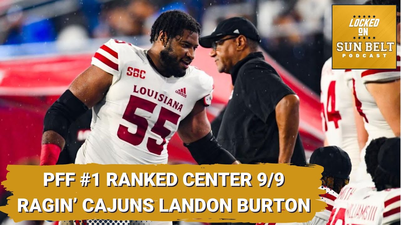 Louisiana Ragin' Cajuns Center - Landon Burton - YouTube