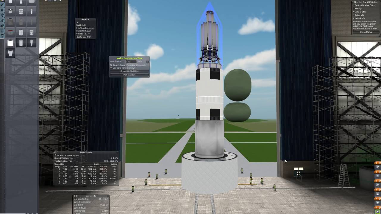 RP-0 Tutorial Campaign Part 3: Testing Engines for Orbit - YouTube