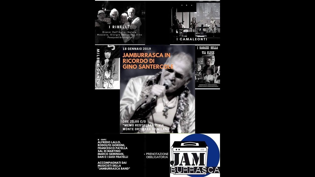 23° Jam Burrasca in ricordo di Gino Santercole 18-1-2019 Mimmo Seccia ...